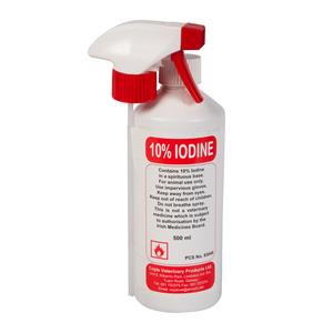 Iodine 10% Spray 500ml – Co-Op Superstores