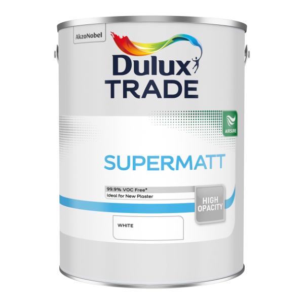 Dulux Trade Supermatt White 5L – Co-Op Superstores
