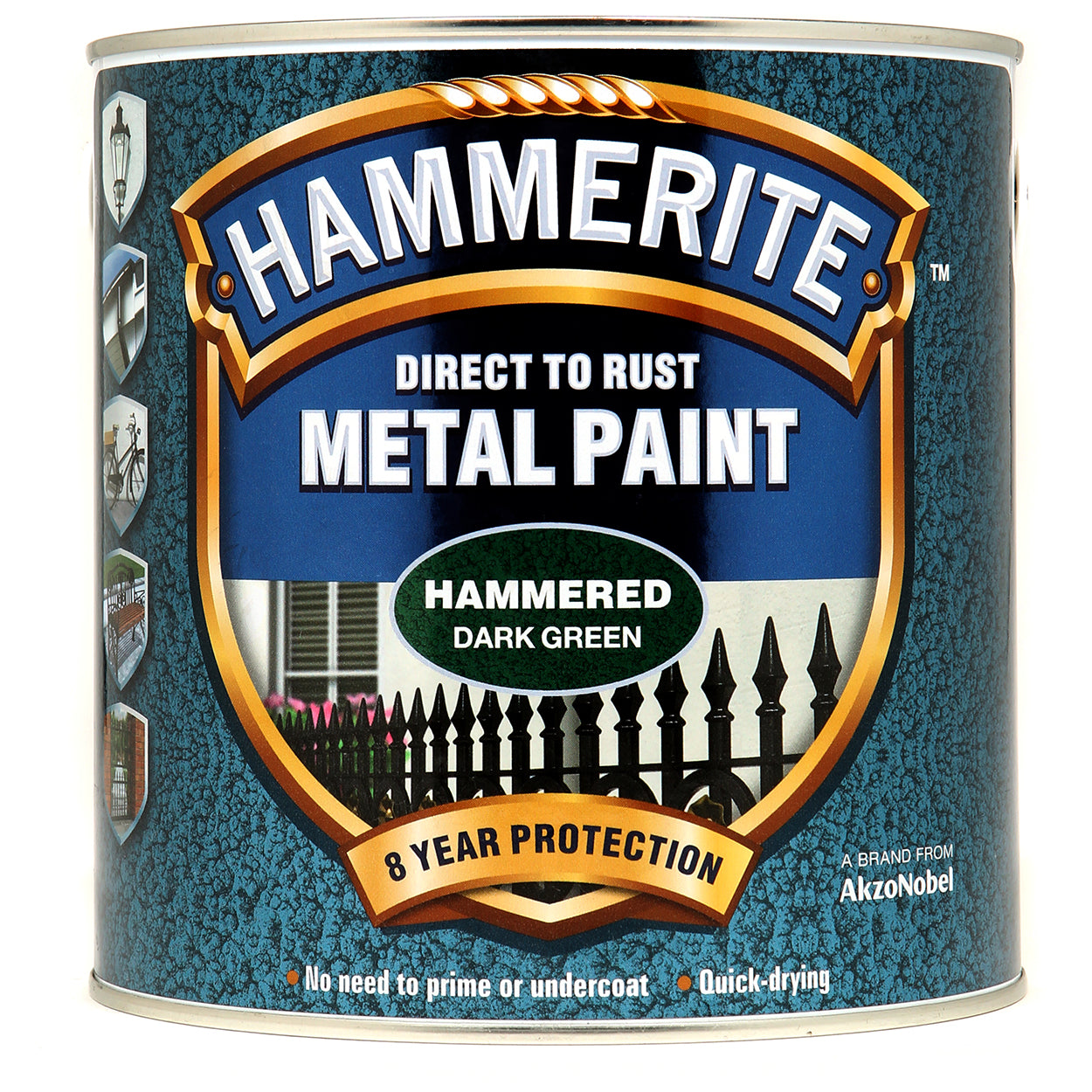Hammerite Metal Paint Hammered Dark Green 2.5L – Co-Op Superstores
