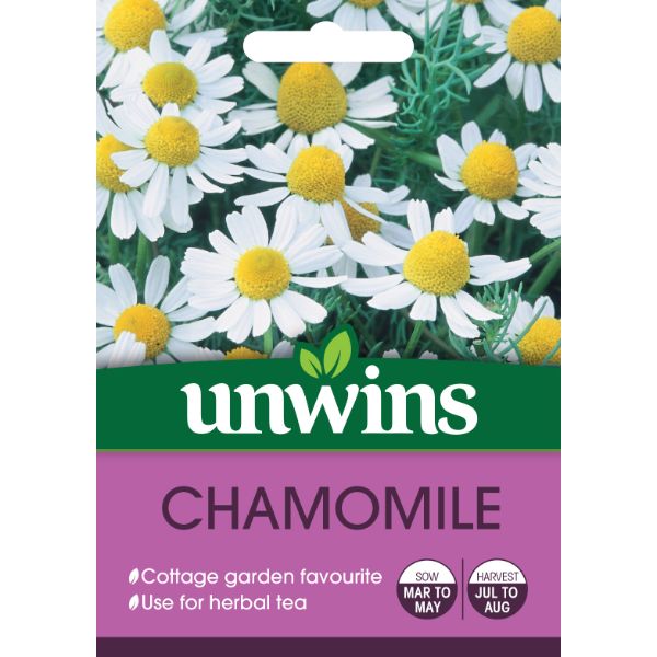 Unwins Seed Packet Herb Chamomile – Co-Op Superstores