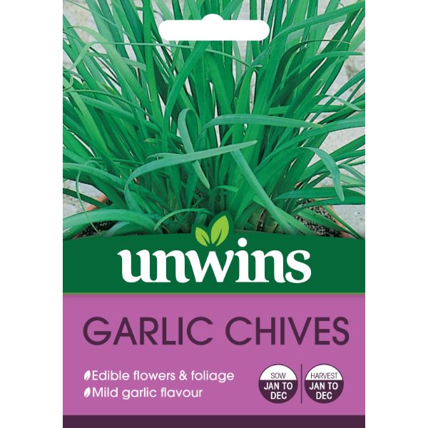 Unwins Seed Packet Herb Garlic Chives – Co-Op Superstores