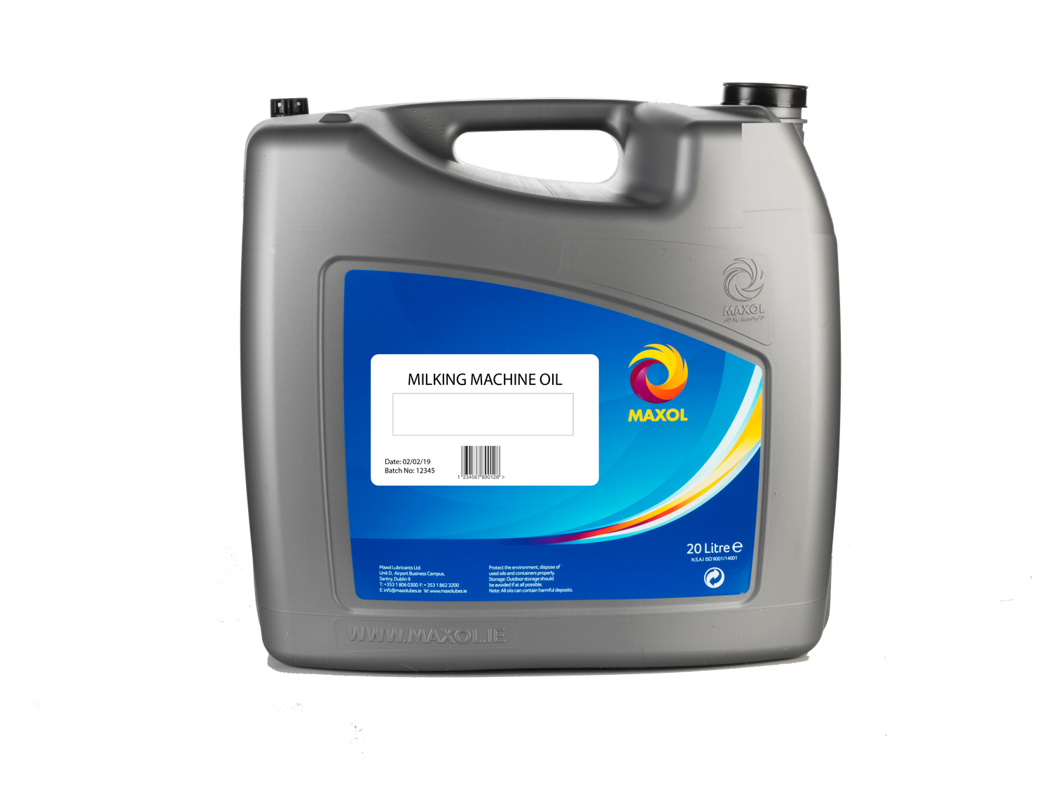 Maxol Milking Machine Oil 20L – Co-Op Superstores