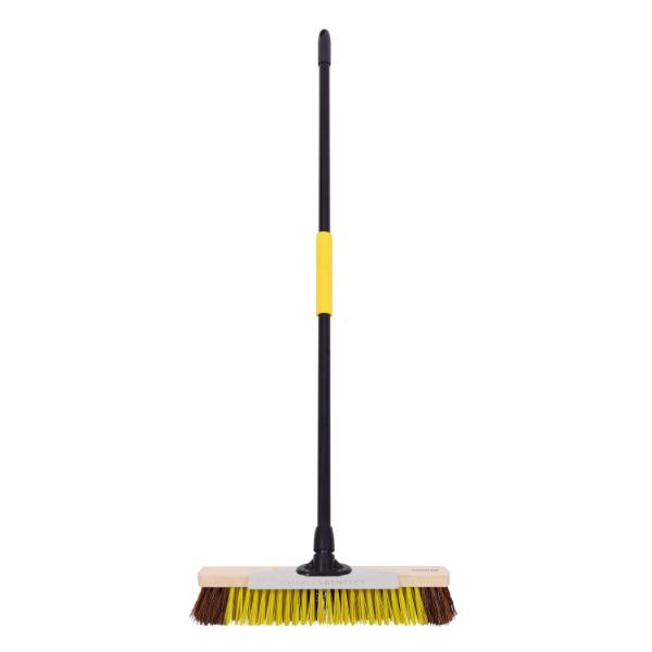 Bulldozer 18" Heavy Duty Broom with Scraper and Handle – Co-Op Superstores