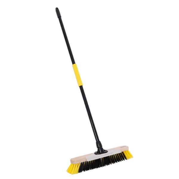 Bulldozer 18" Soft Dual Broom with Scraper and Handle – Co-Op Superstores