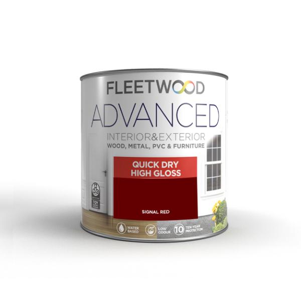 750ml Advanced Quick Dry Interior/ Exterior Gloss Signal Red – Co-Op ...