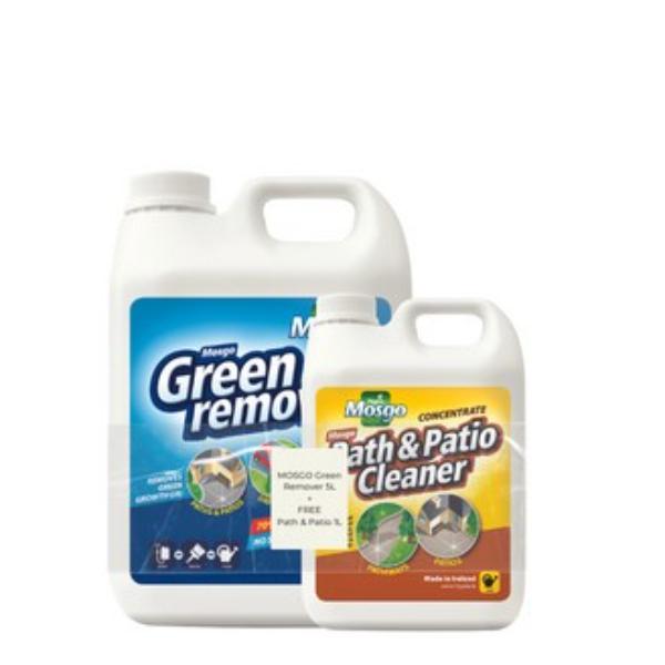 Mosgo Green Remover Conc. 5L + FREE 1L Path & Patio – Co-Op Superstores