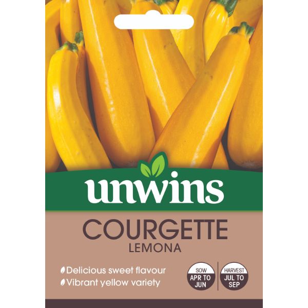 Unwins Seed Packet Courgette Lemona – Co-Op Superstores