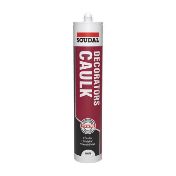 Soudal Decorators Caulk Filler (white 380ml) – Co-Op Superstores