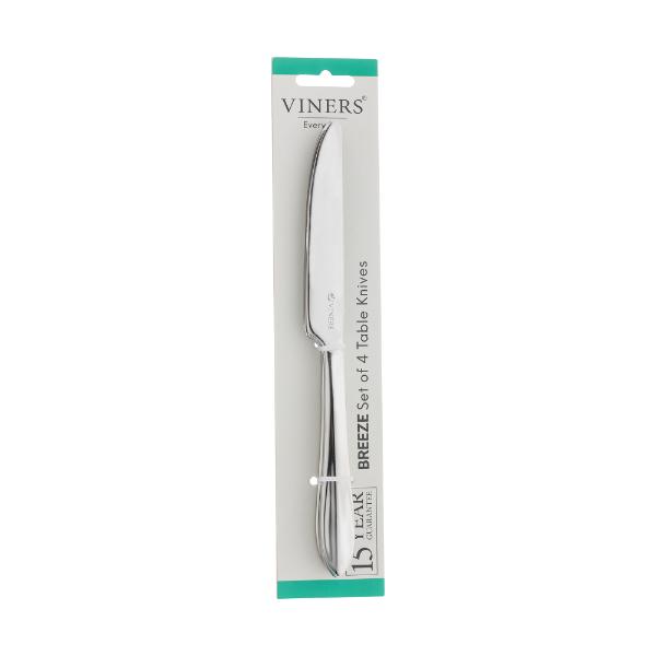 Viners Everyday Breeze 18/0 4 Piece Table Knife Se – Co-Op Superstores
