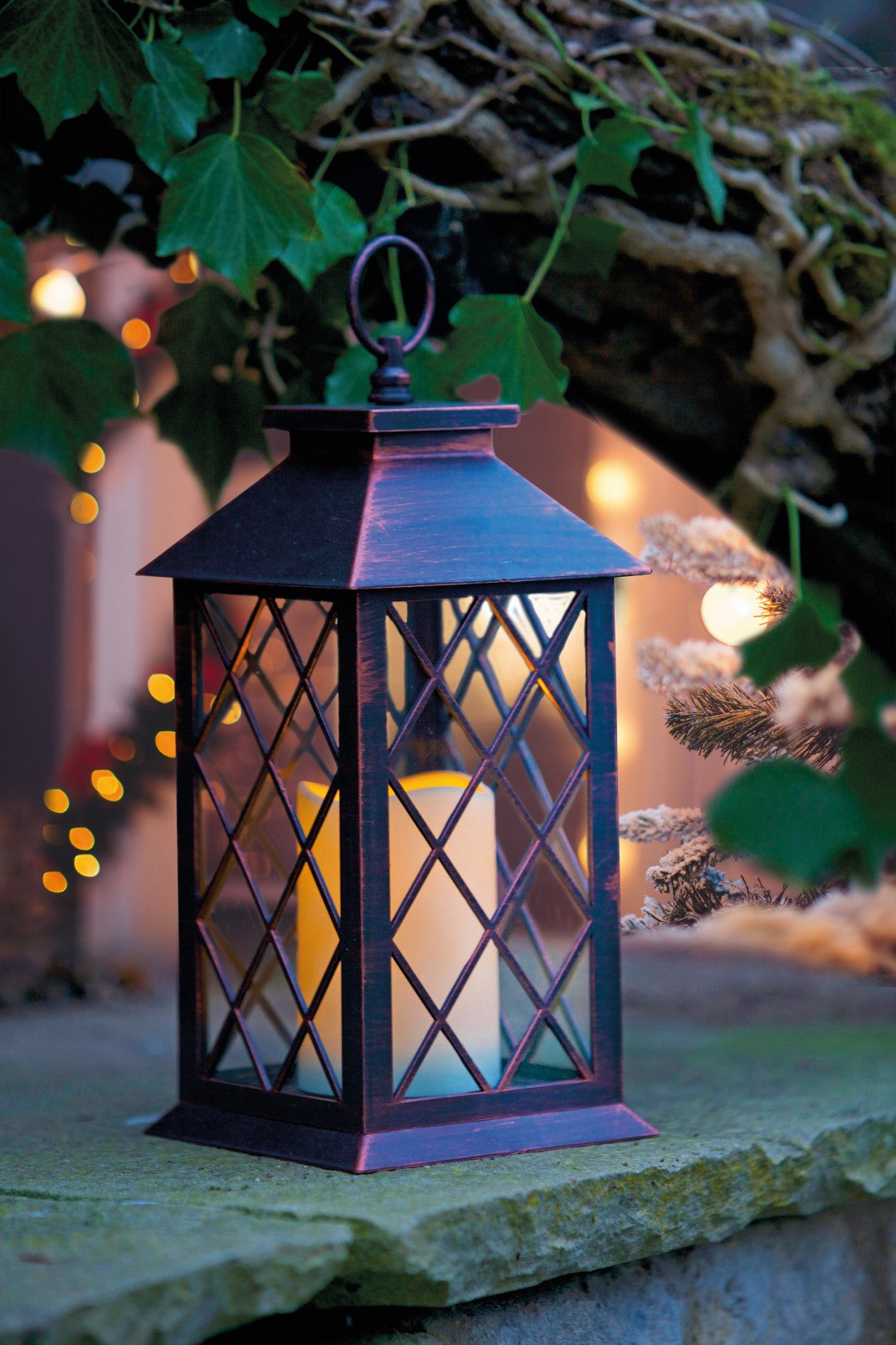 Smart Garden Lattice Lantern 29.8cm – Co-Op Superstores