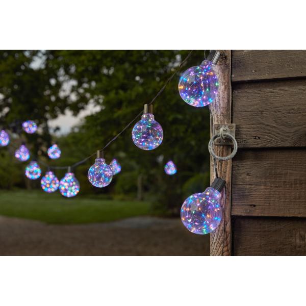 Smart Garden Low Voltage Galaxy Festoon Firefly String Lights - Multi ...