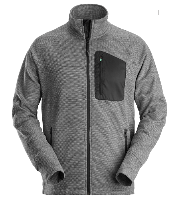 Snickers Flexi Work Fleece Jacket Grey / Black – Co-Op Superstores